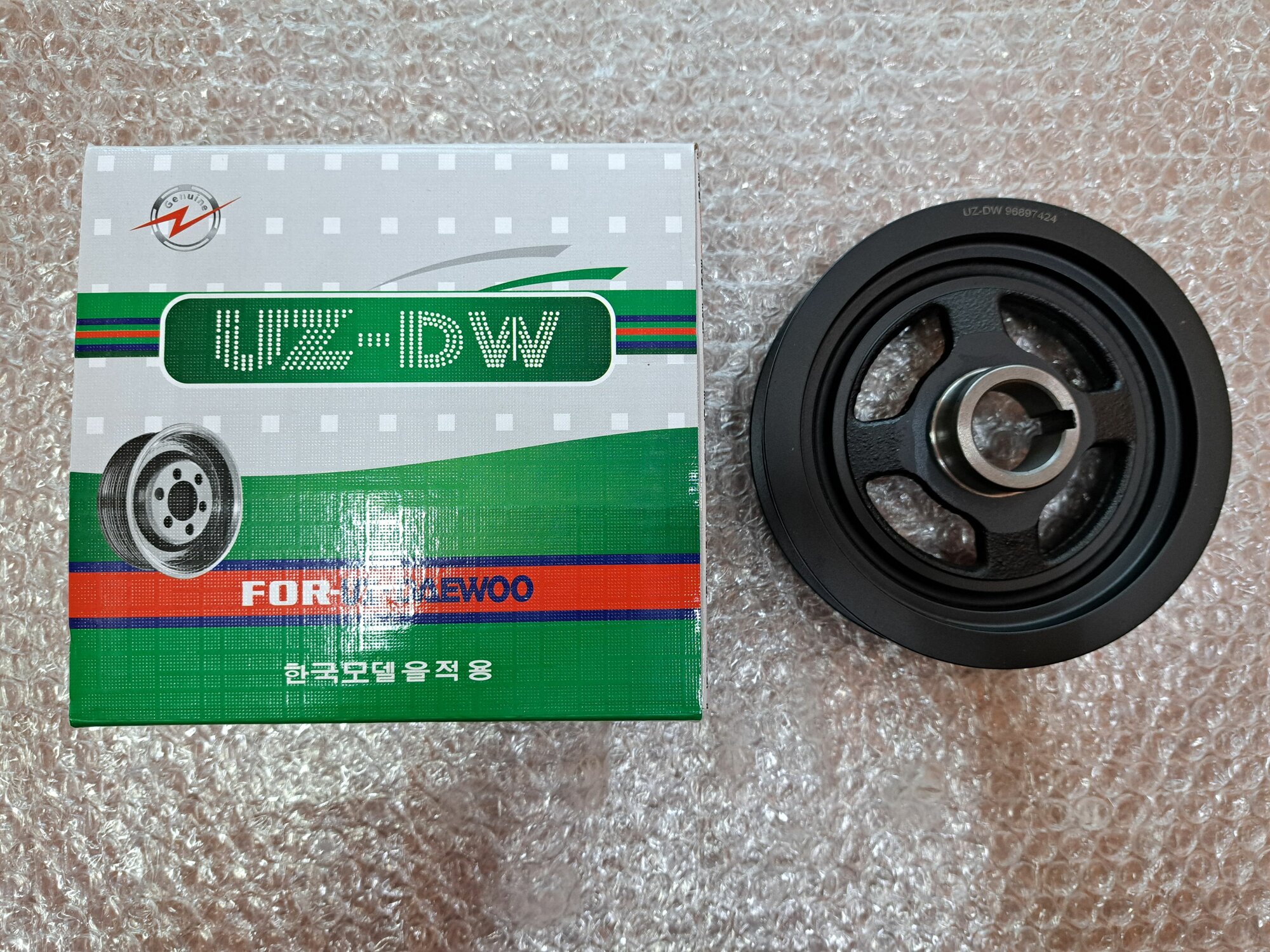 Шкив коленвала Кобальт, Равон Р4, Джентра