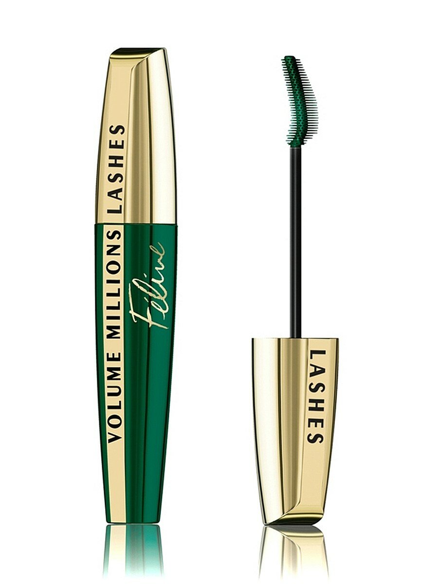 Loreal Volume Million Lashes Feline Тушь объем миллиона ресниц взгляд кошки №01 черная