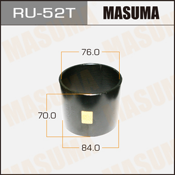 MASUMA RU-52T оправка для выпрессовки сайлентблоков 84x76x70