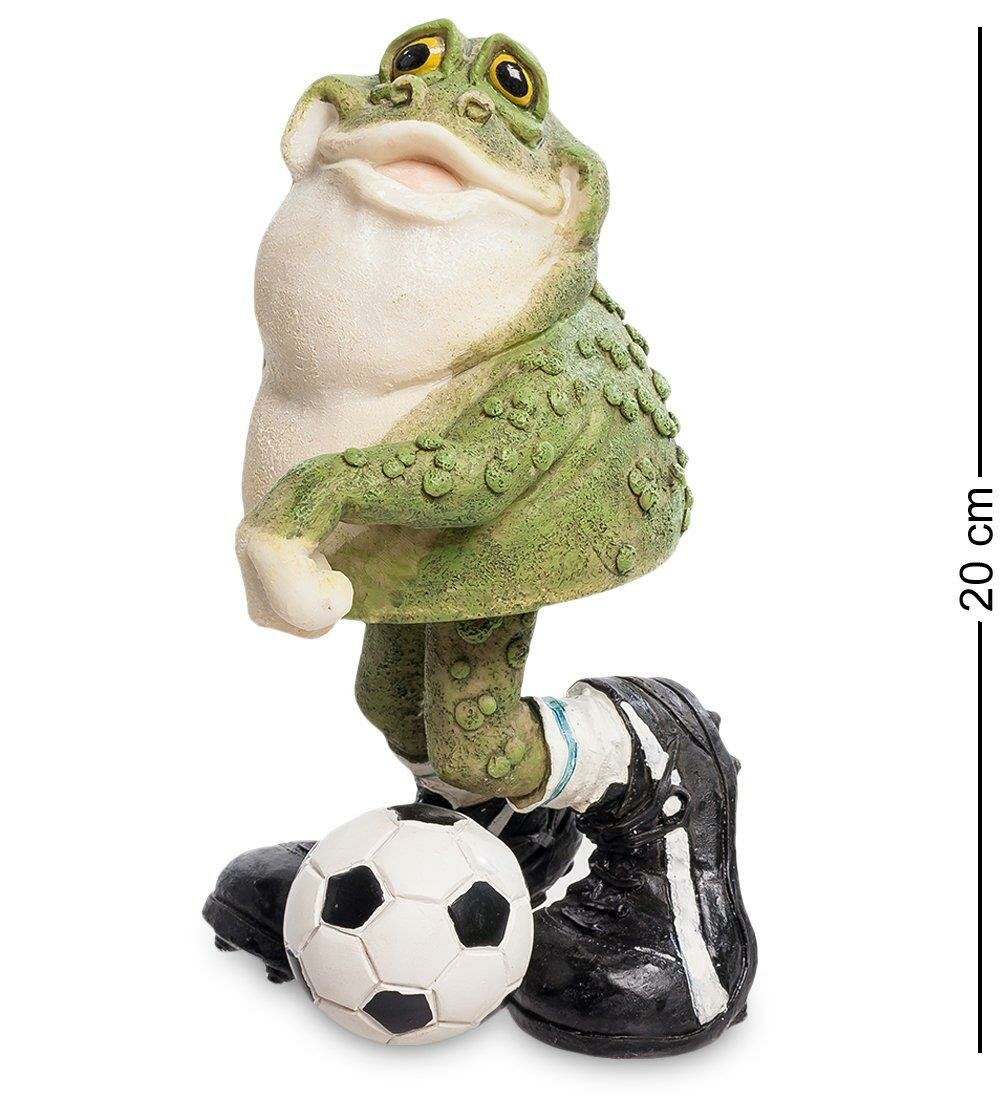 Фигура-болванчик Лягушка Футболист Фрогги (Sealmark) A2017564 Sealmark, Полистоун