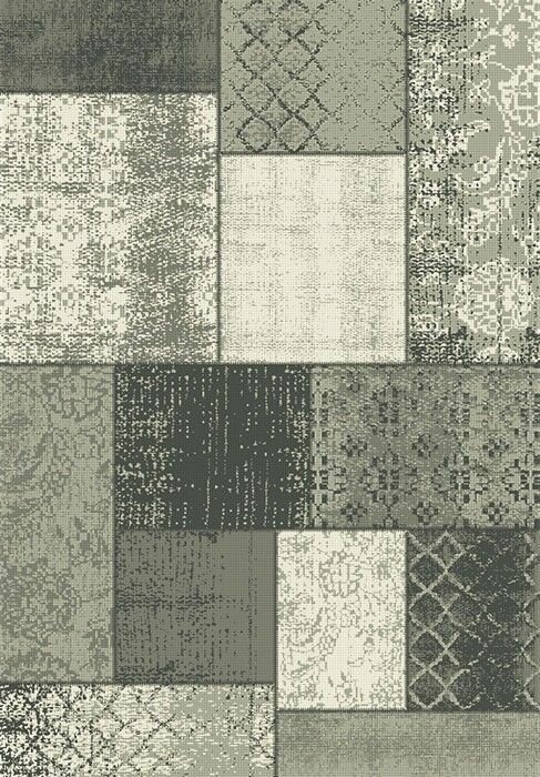 Ковер бельгийский на пол в гостиную в спальню 200х290 см винтажный лофт ворс 2 мм 204912 ковренок