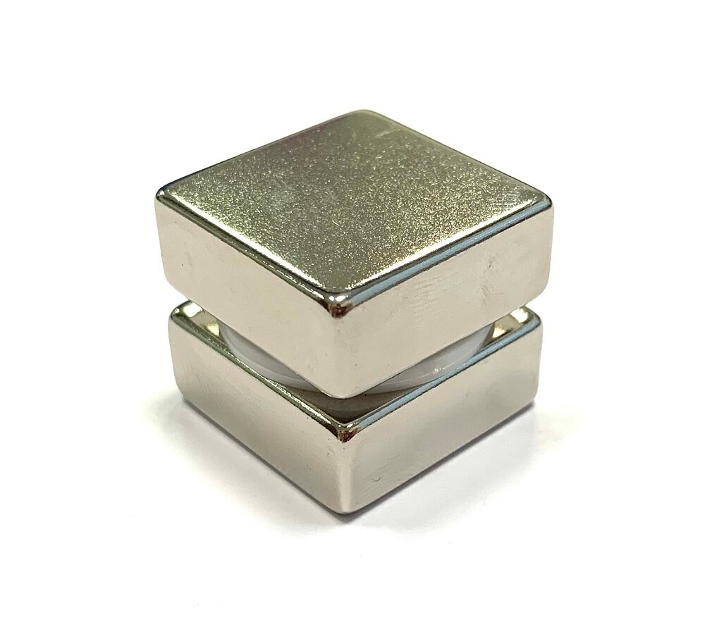 Неодимовый магнит 25х25х10 мм - 2 штуки