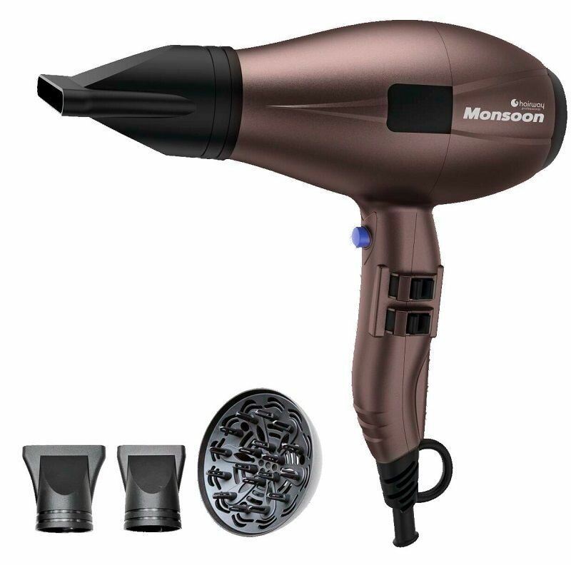 Фен HairWay Monsoon коричневый