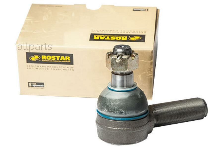 ROSTAR R180341406030 наконечник рулевой тяги ! LHT M30x1.5 M24x1.5 /27 L=122 \ Omn MB, MAN, Volvo, Scania