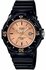 Наручные часы CASIO, золотой, черный, коричневый