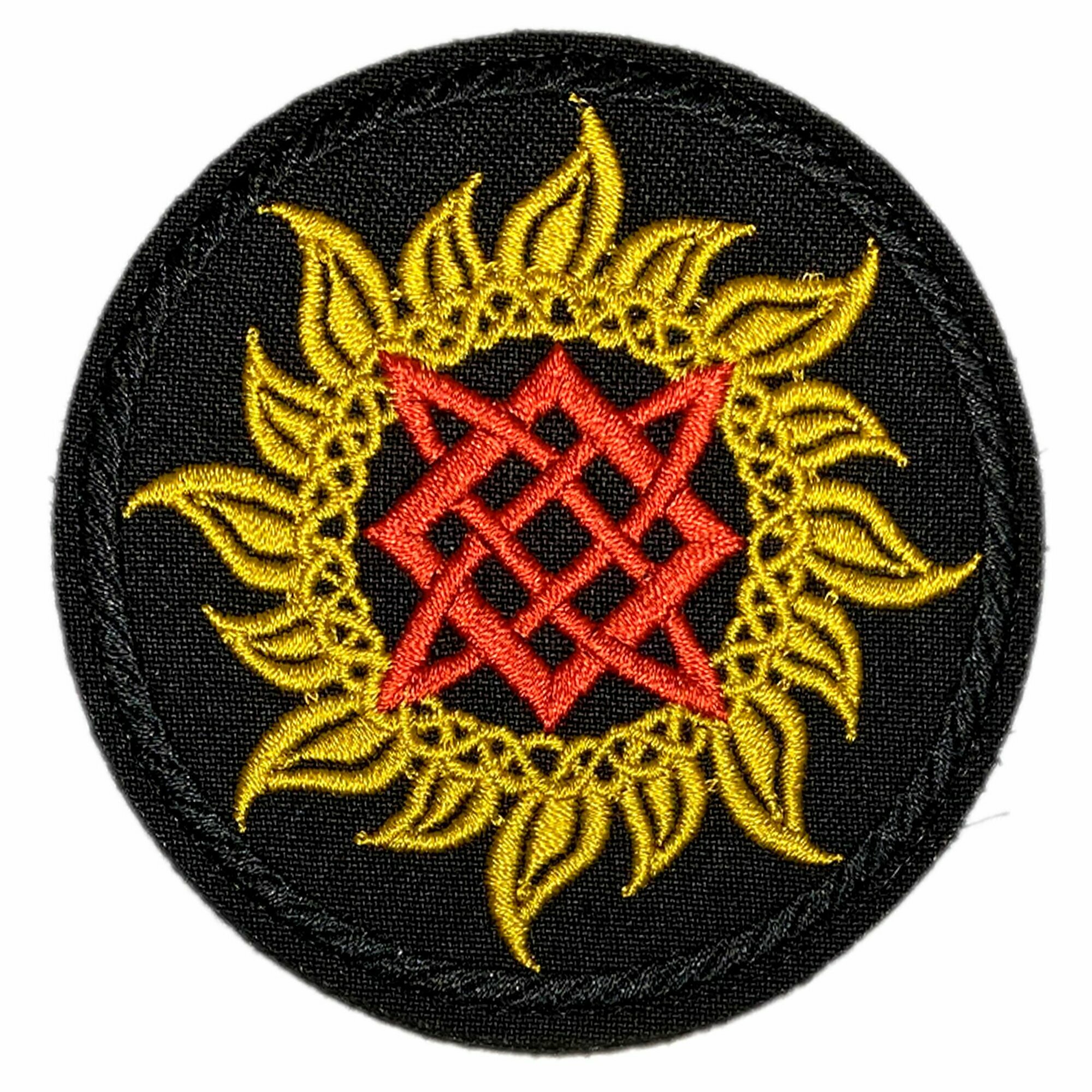 Нашивка, шеврон, патч (patch) на липучке, размер 8*8 см