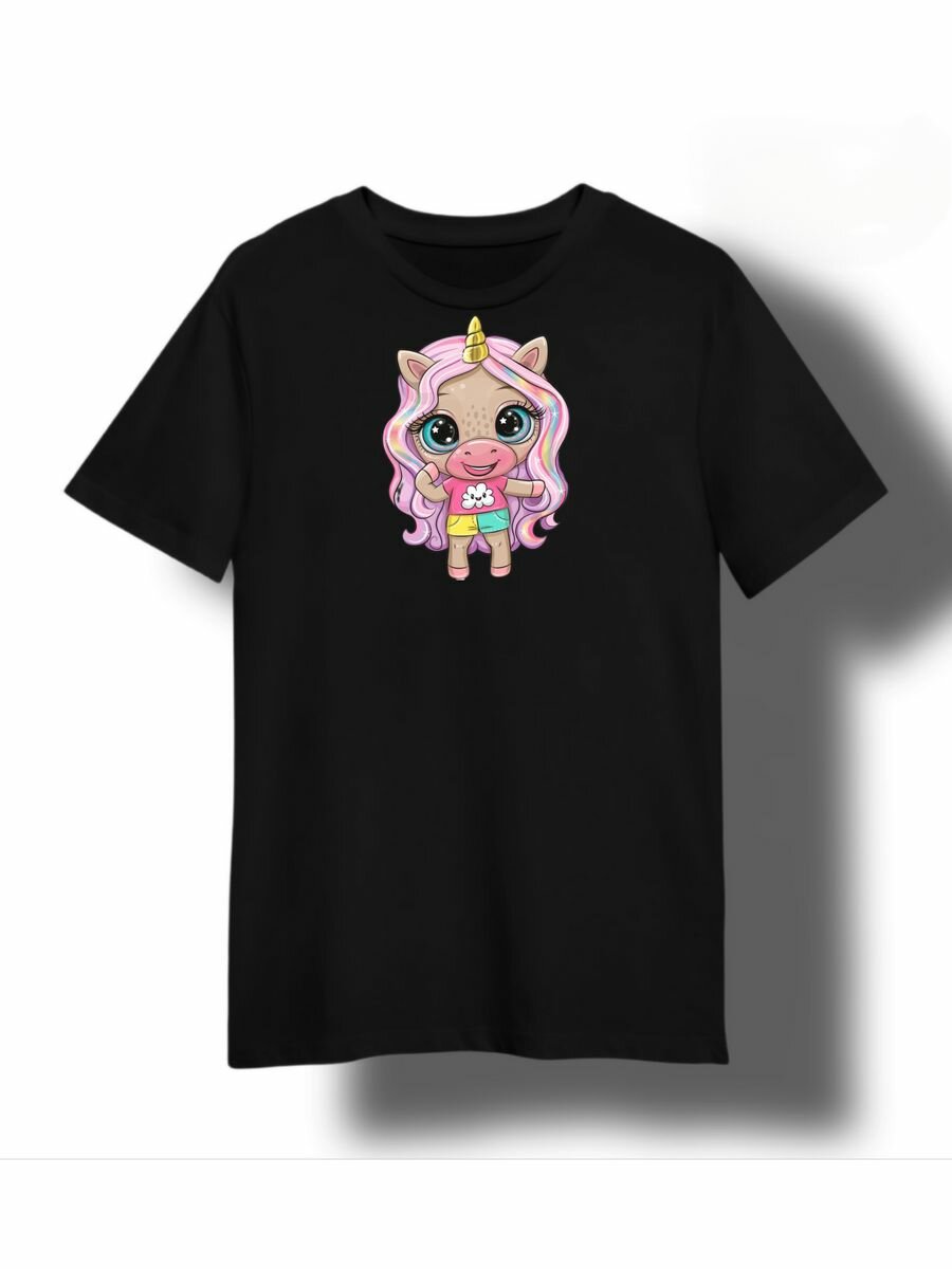 Футболка единорог