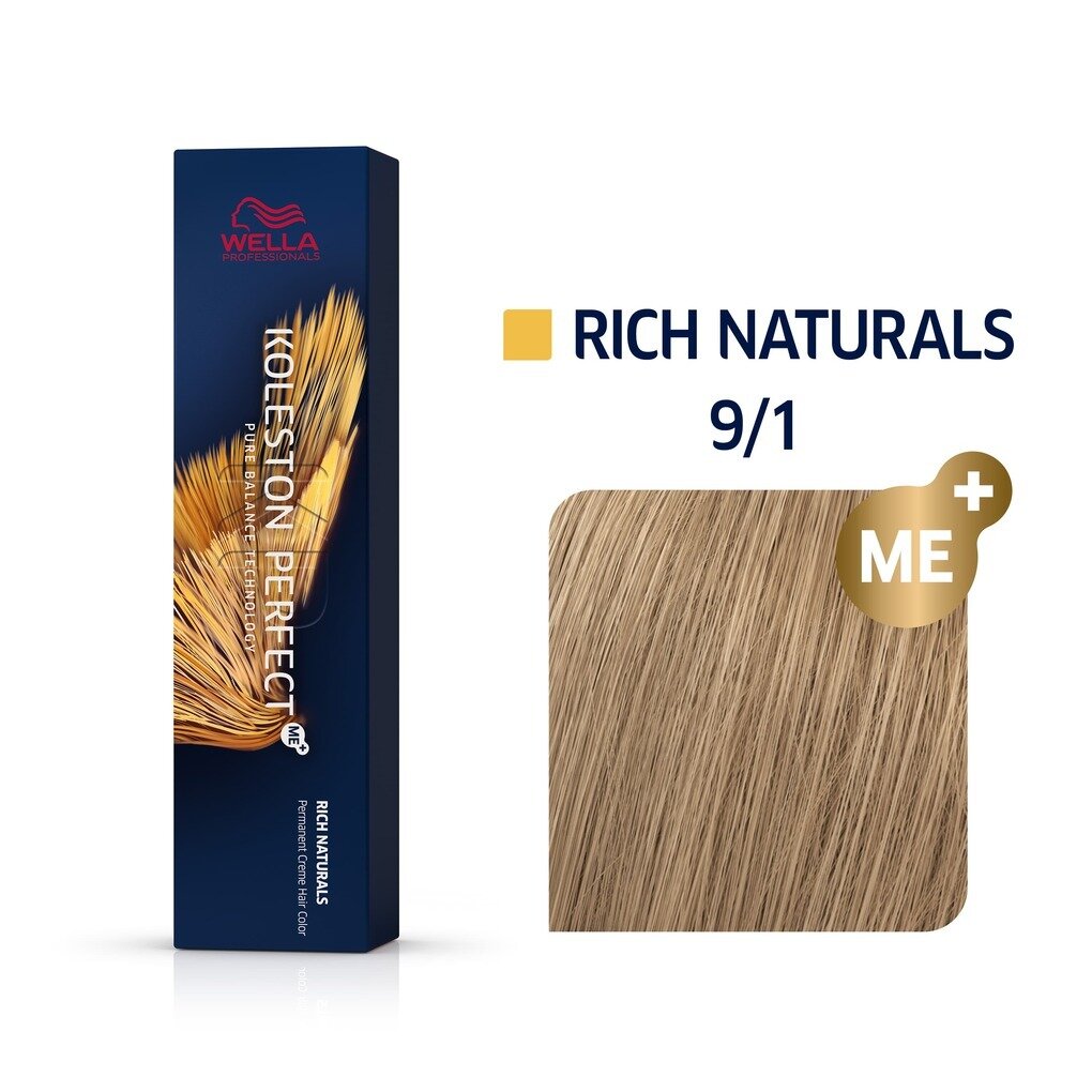 Wella Koleston Perfect ME+ крем-краска для волос 9/1 кремовое облако 60мл