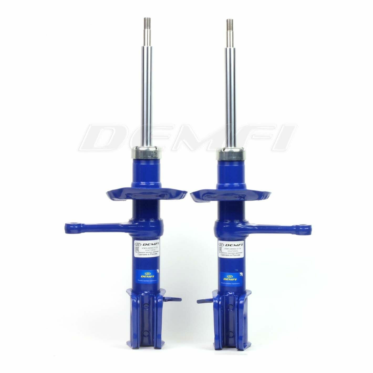 Стойки передние газонаполненные DEMFI "комфорт" для ВАЗ LADA 2170 Priora, комплект 2 шт. (масло/газ) / SFC7010