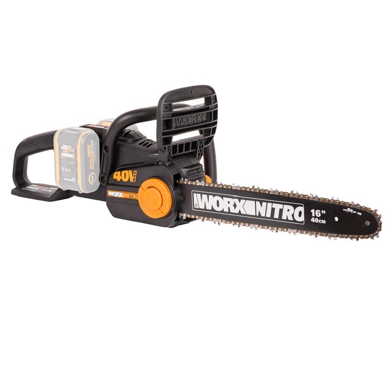 Пила цепная аккумуляторная WORX NITRO 40В 40cm бесщеточная, без АКБ и ЗУ/WG385E.9