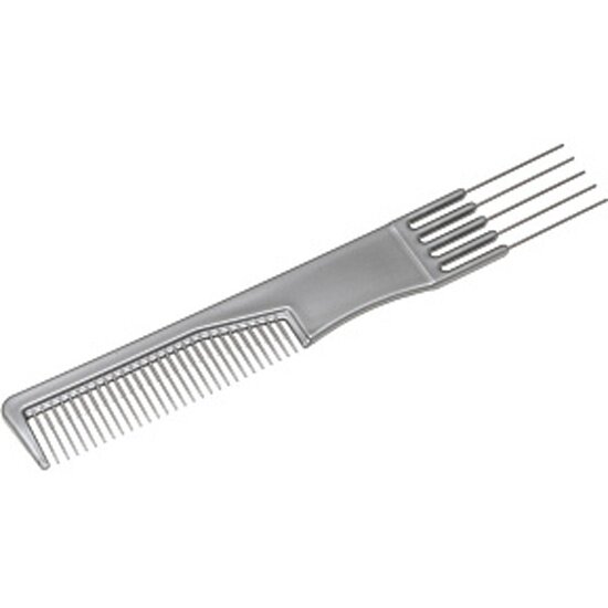 Расческа для волос Harizma h10655A для начёса, с вилкой