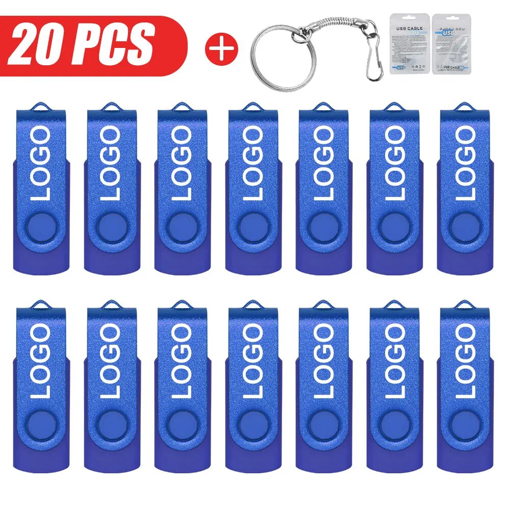 USB-флешка KFHIREW 4-64 ГБ 512М, blue USB 2.0