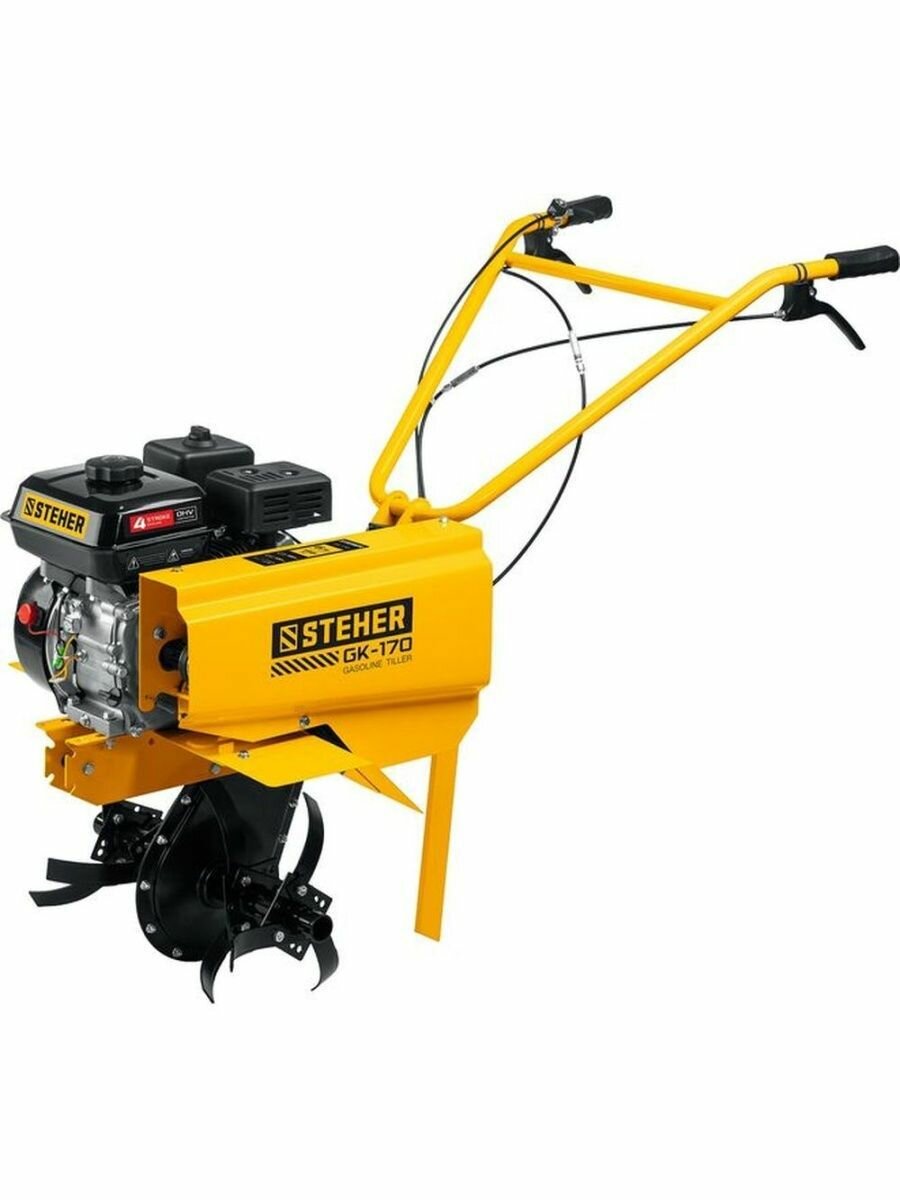 Культиватор бензиновый STEHER GK-170, 6,5 л с, 196 см3