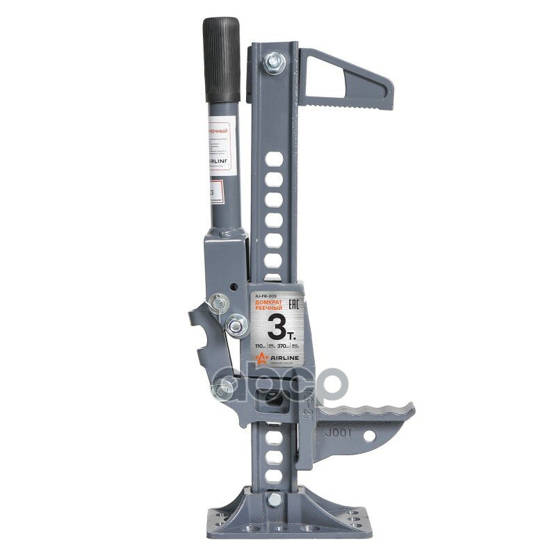 Airline AJ-FR-20S домкрат реечный 20 3т (min-110мм, max-370мм) (aj-fr-20s)