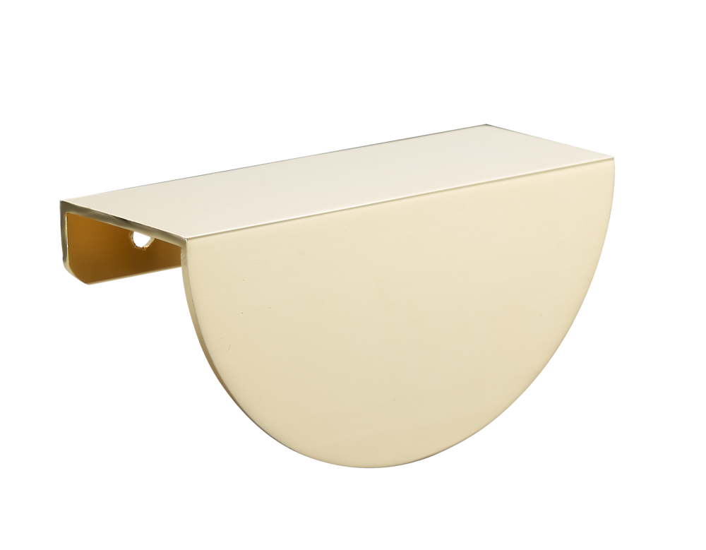 Мебельная ручка-профиль Edson матовое золото 64 мм