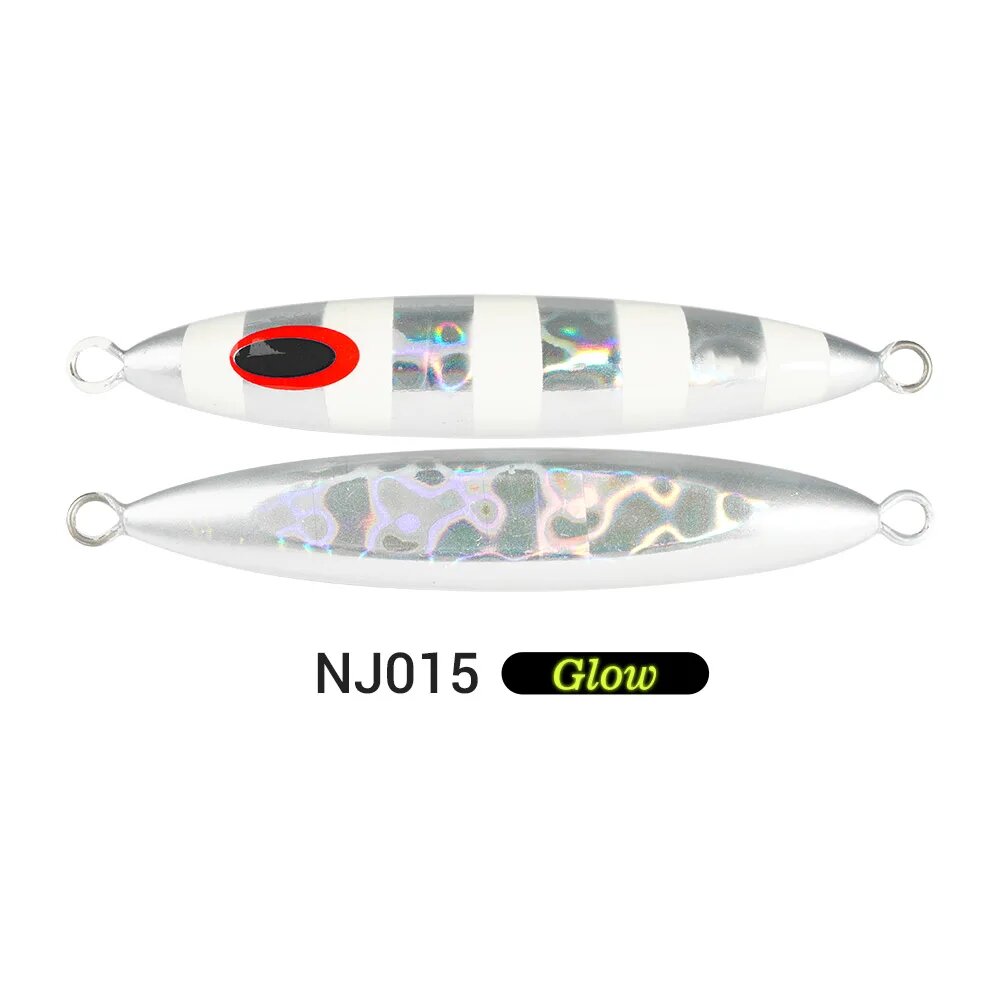 Noeby Metal Jig Джиг-приманка для морской рыбалки Белый, 220g, NJ015
