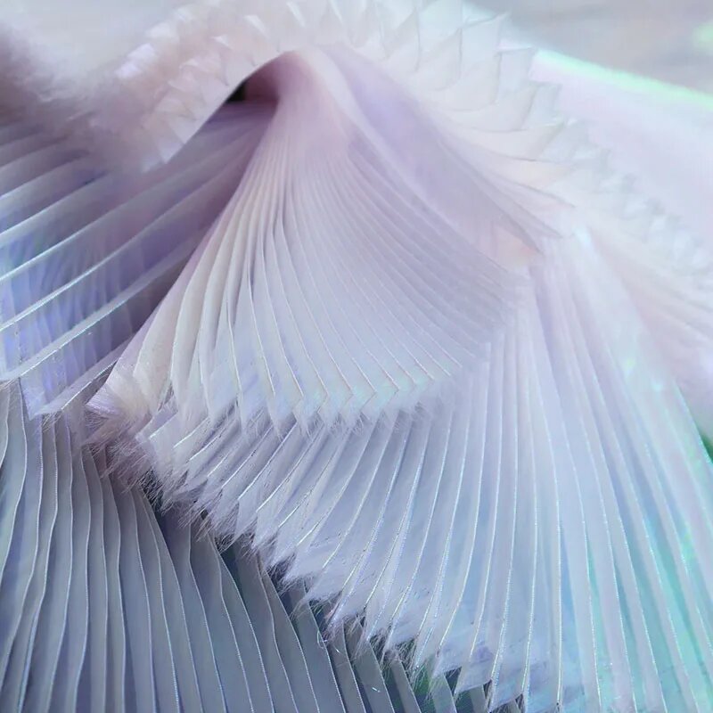 Плиссированная сетчатая ткань uarestar 1 метр