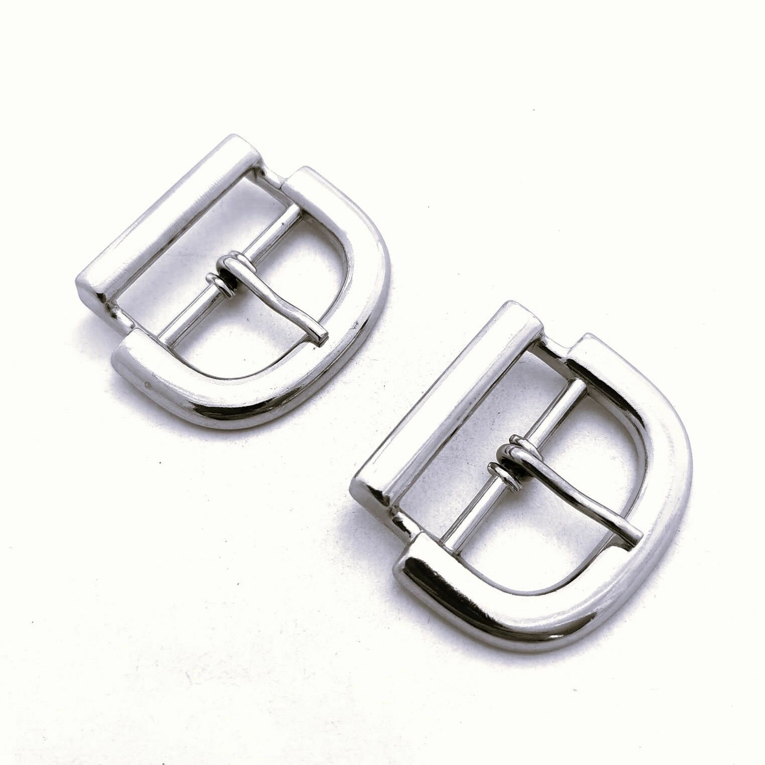 Пряжка для ремня Нева Партнер 35мм, металл/никель, 2шт