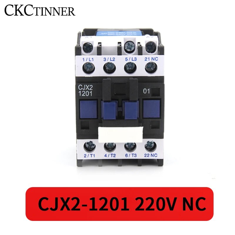 Контактор CJX2-12 24-380В CJX2 220V NC