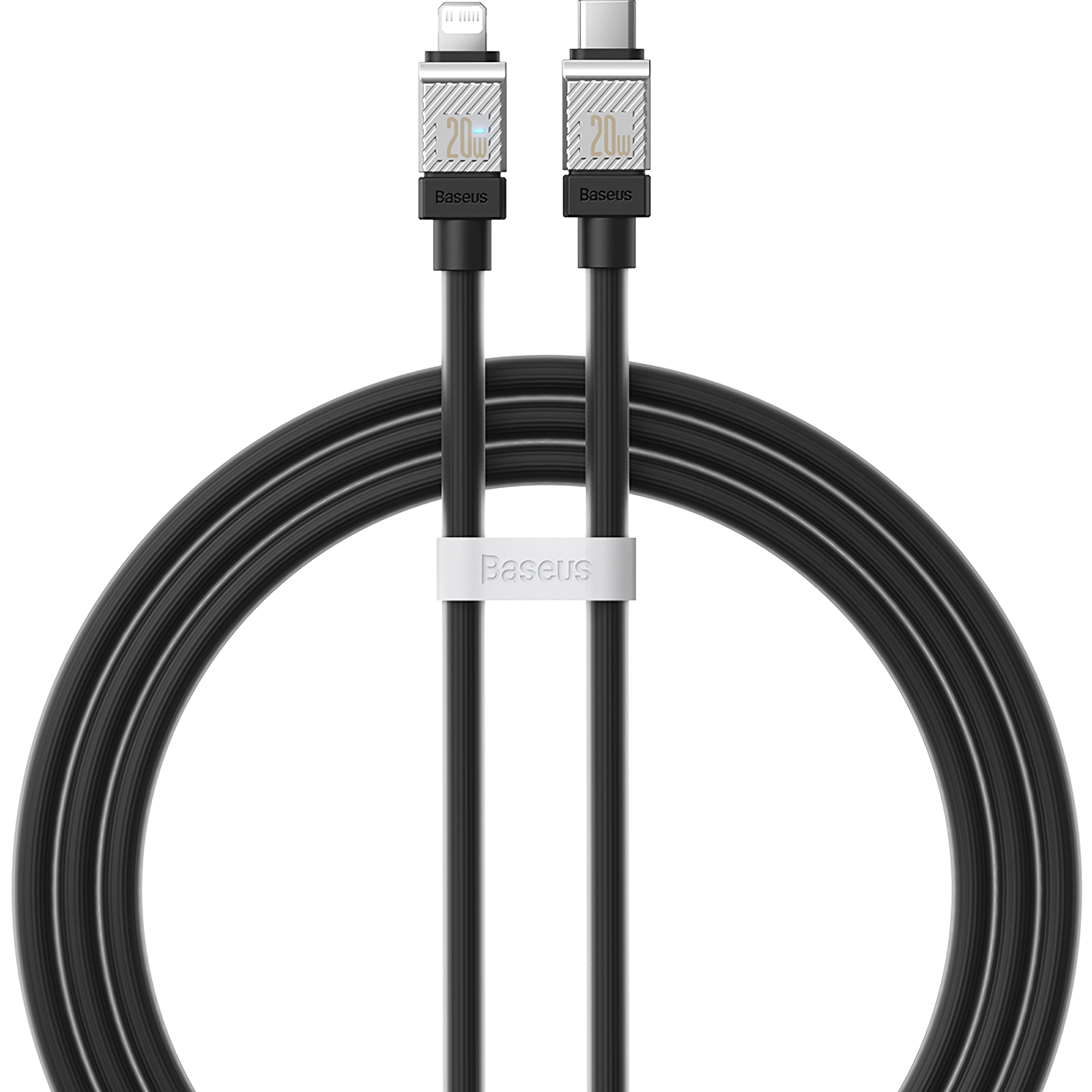 Кабель Baseus CoolPlay Series Fast Charging Cable Type-C to iP 20W 2m Black (CAKW000101)