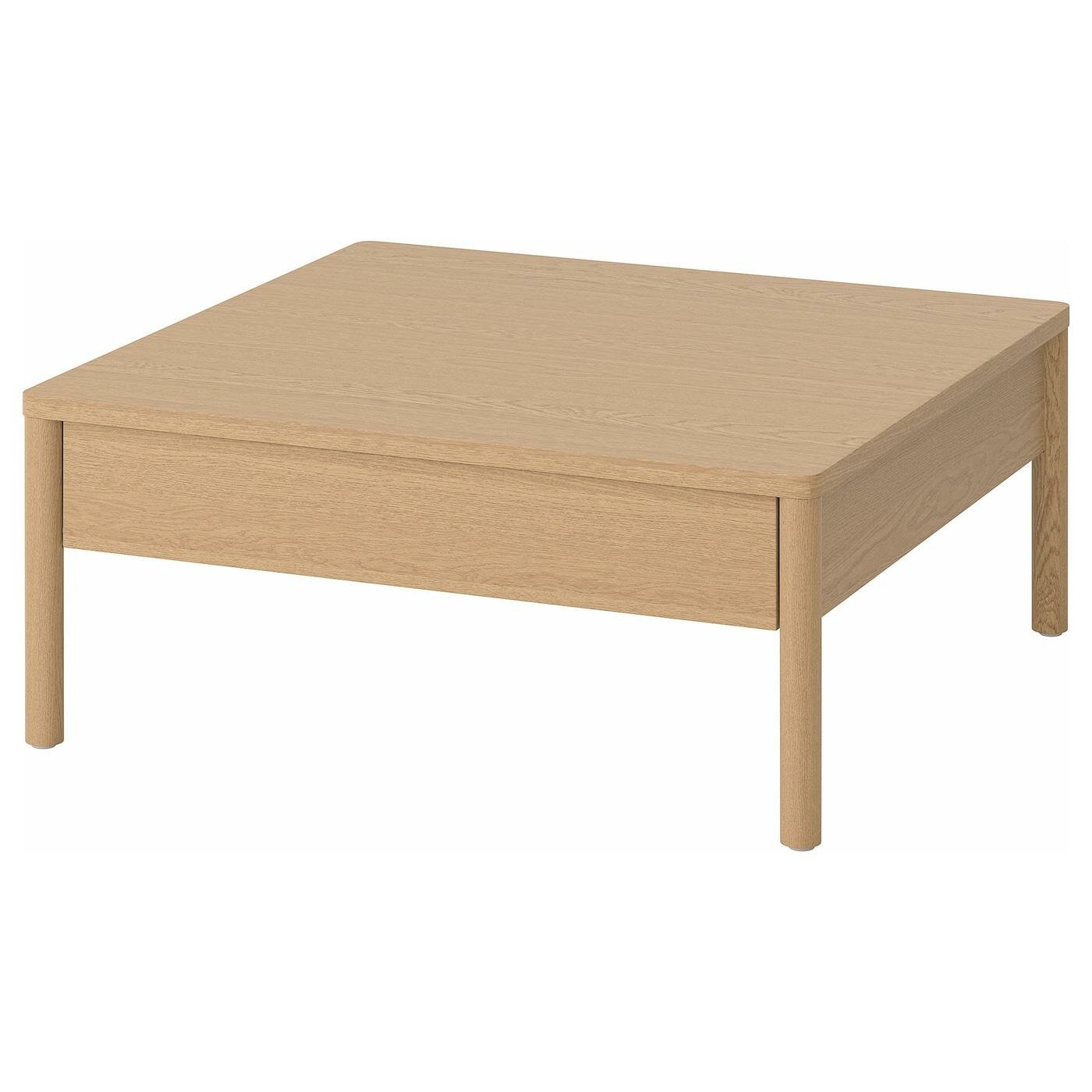 TONSTAD IKEA 104.893.11 Стол журнальный 84x82 см. дубовый шпон