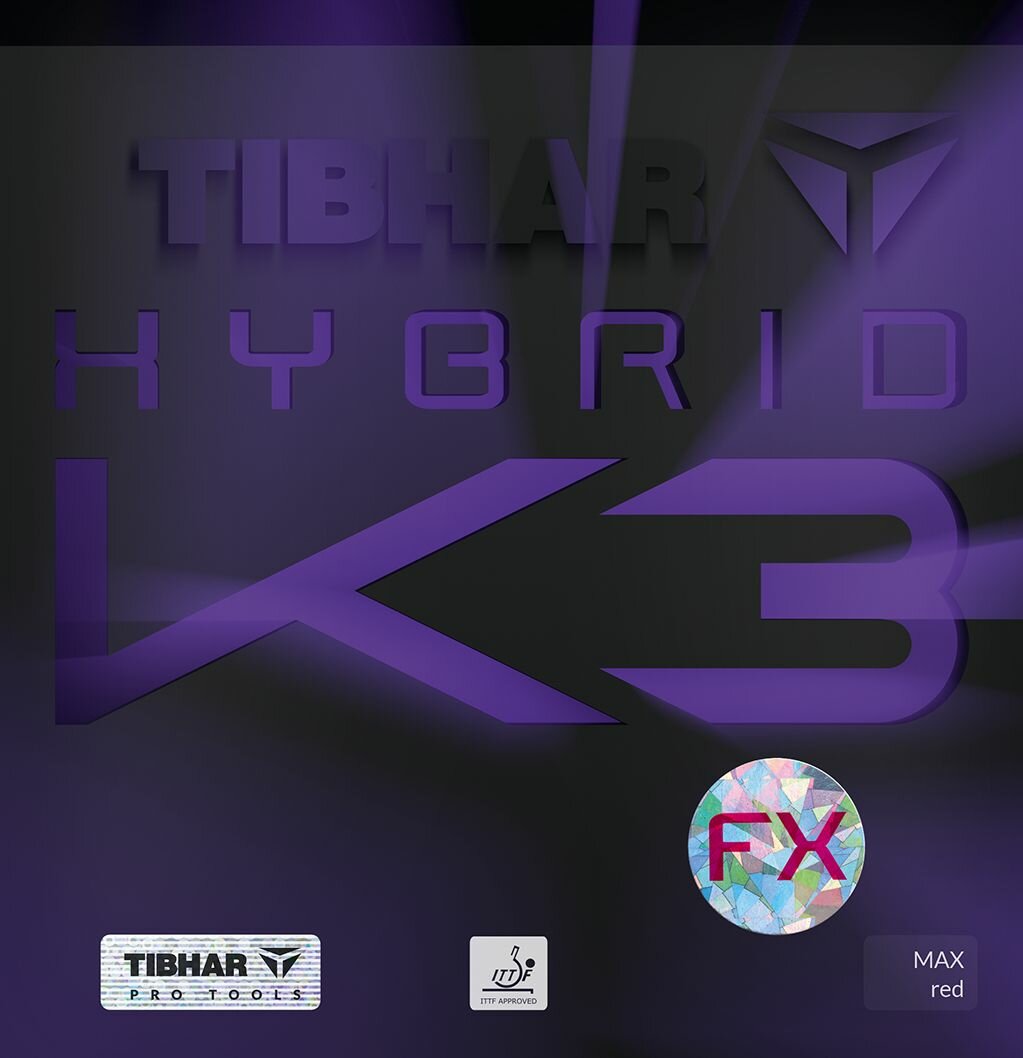 Накладка для ракетки Tibhar Hybrid K3 FX 2.0 black