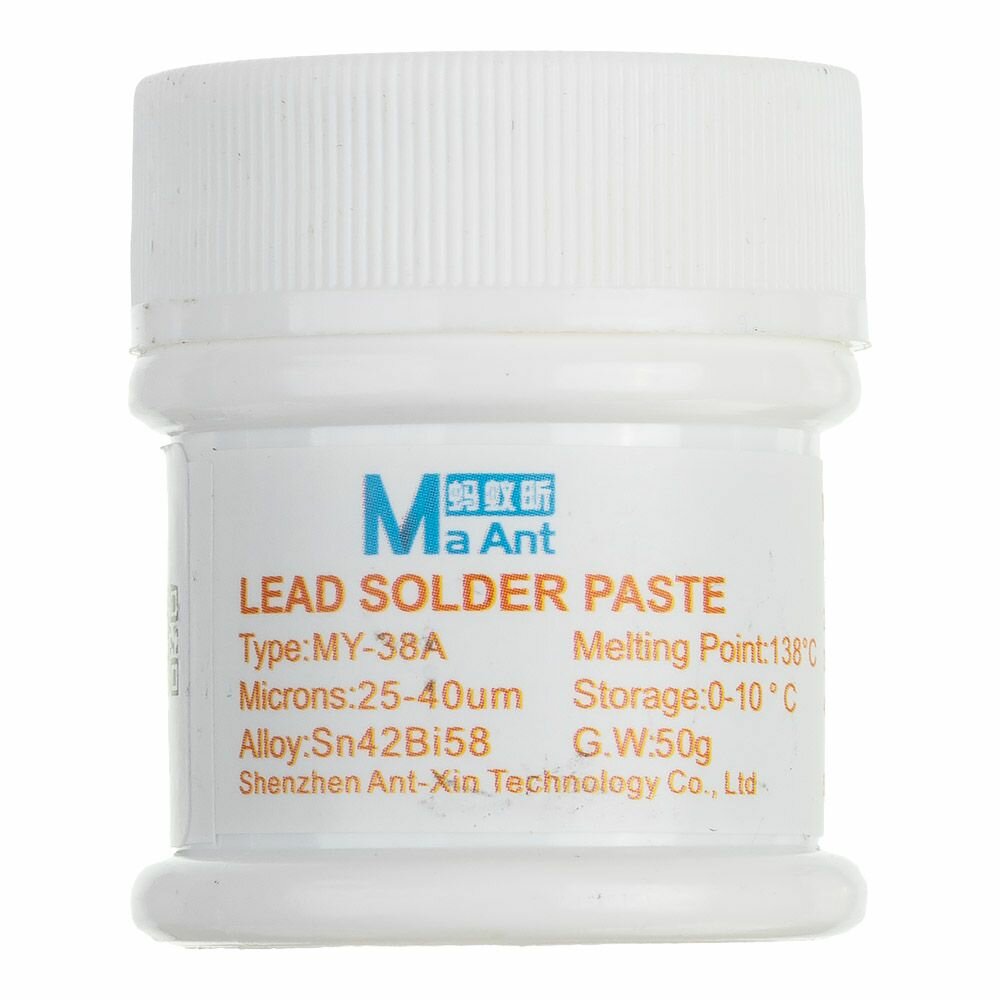 Паяльная паста Ma Ant 138℃ 50гр.