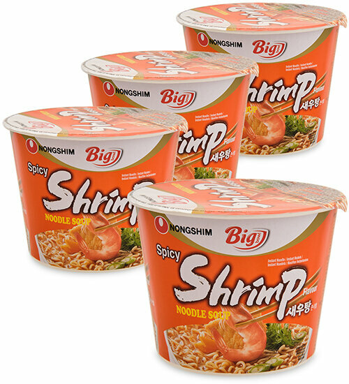 Лапша Нонгшим сушеная Сеутанг 4шт*115г, Корея ER-30 113-851168