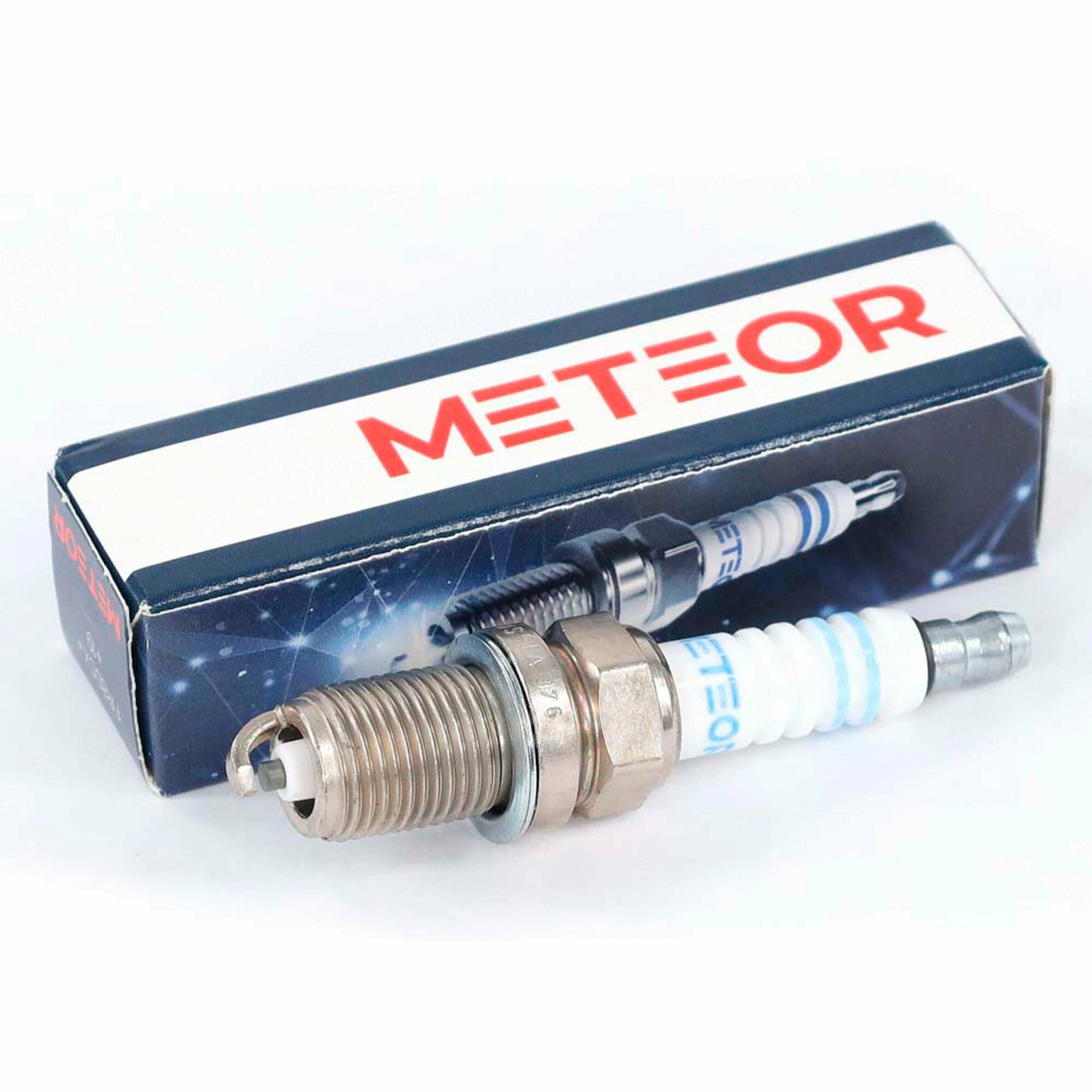 Свеча METEOR Blue Line FR8DCX+ Chery Tiggo BYD F3 Nissan Almera, Micra Primera, Subaru