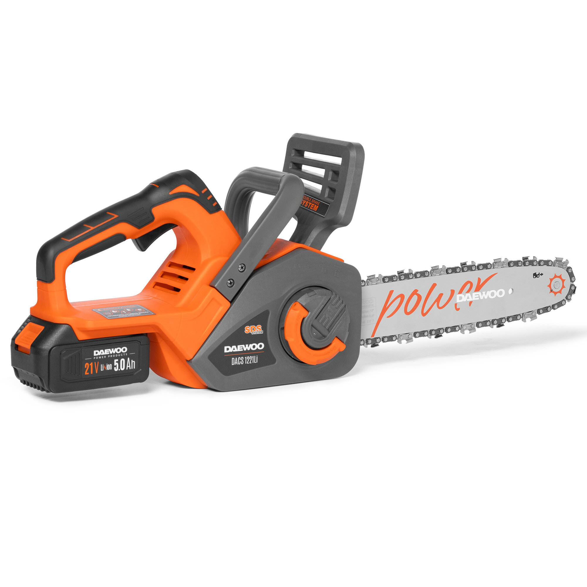 Пила аккумуляторная DAEWOO DACS 1221Li SET 21В 30СМ АКБ И ЗУ