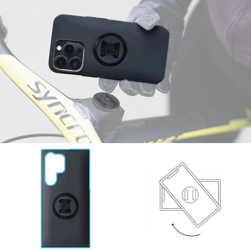 Мобильный телефон чехол для Samsung Galaxy S24 S24 + S24 Ultra Connect чехол для телефона для мотоцикла S24 Plus удобный вращающийся чехол для смартфона Для Галактики S24+