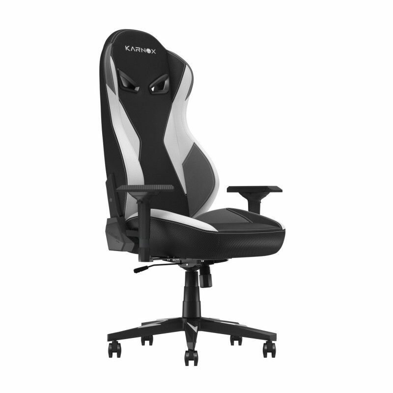 Премиум игровое кресло KARNOX HUNTER Bad Guy Edition, белый