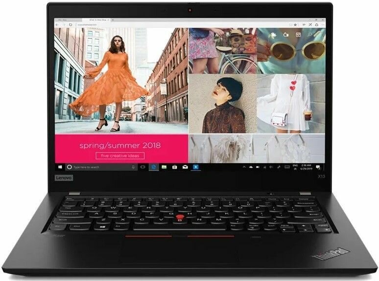 Ноутбук Lenovo ThinkPad X13 Gen 1 (Core i5 10210U/8Gb DDR4/SSD512Gb/Intel UHD Graphics/13.3"/noOS/black) (20T3A0CSCD)