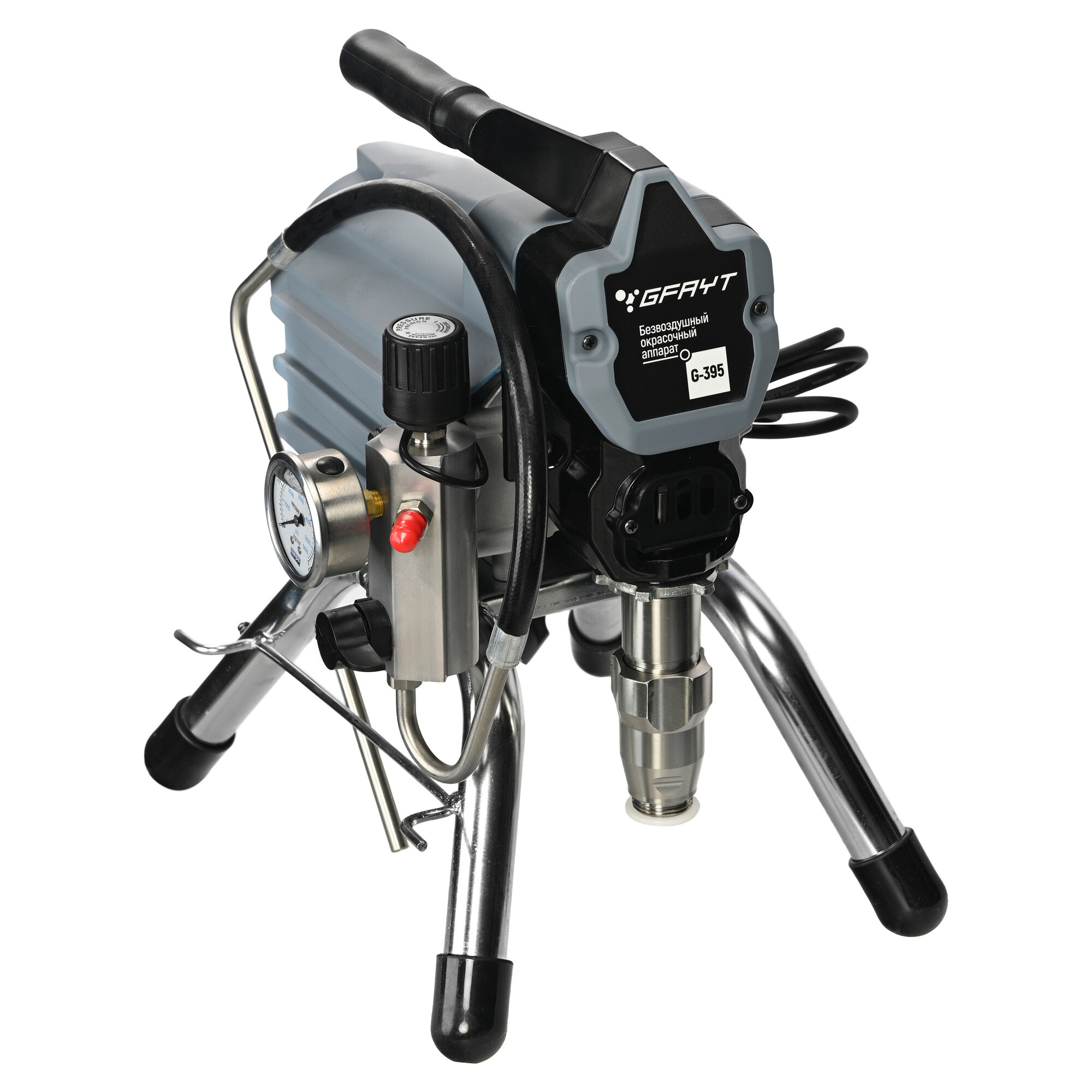 Окрасочный поршневой безвоздушный аппарат G-395, 2 л/м, 1500 Вт