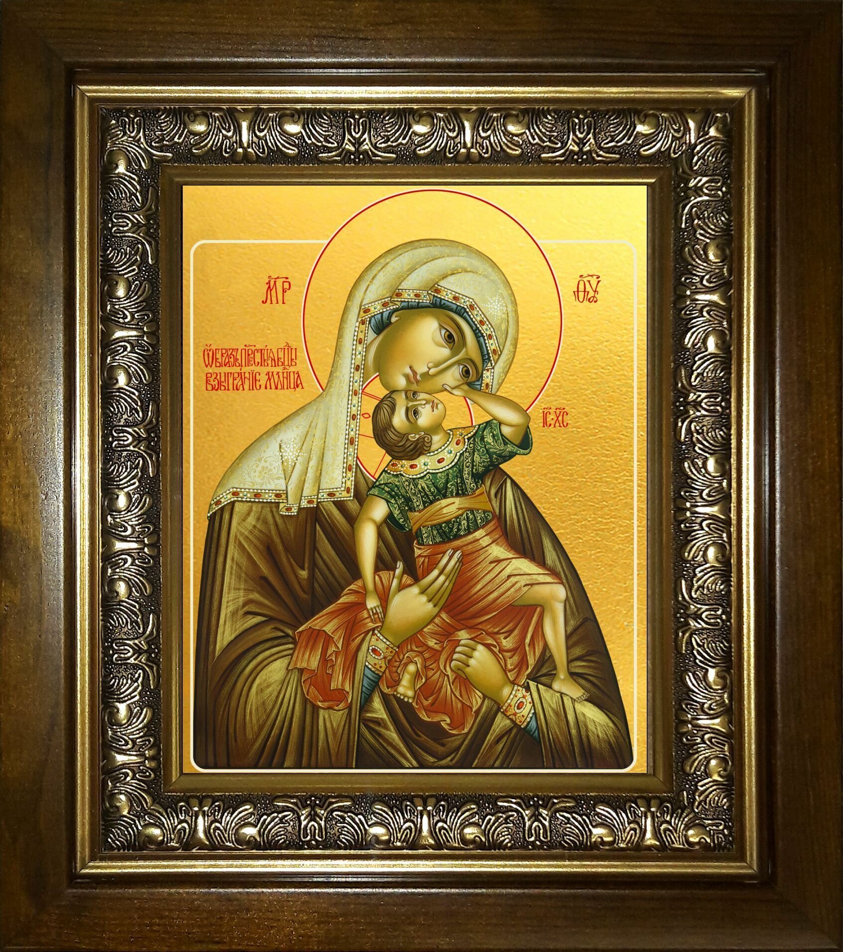 Икона Взыграние младенца, икона Божией Матери