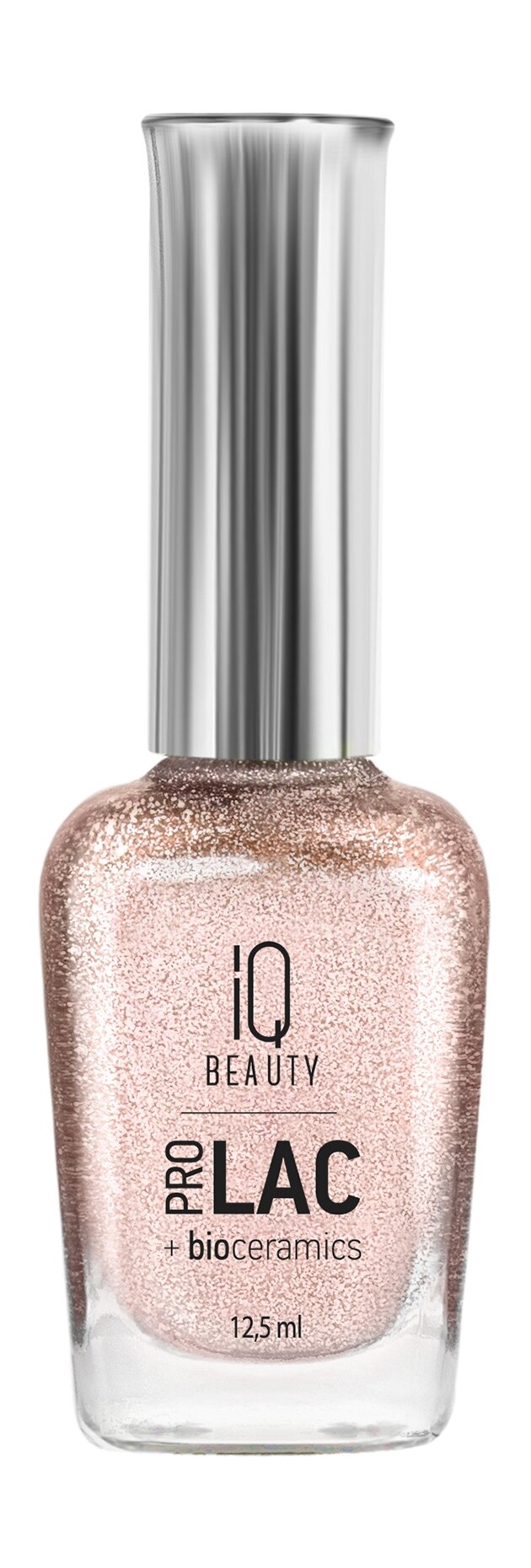 IQ BEAUTY Лак для ногтей укрепляющий с биокерамикой PROLAC+bioceramics, 12,5 мл, 118