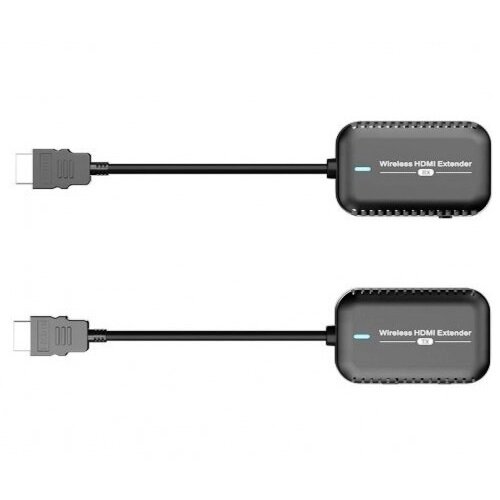 Удлинитель HDMI M/M беспроводной KS-is KS-827 extender 1080p Wi-Fi ретранслятор до 30 метров