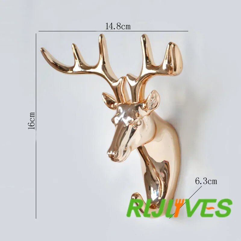 Крючки для одежды RLJLIVES животные ПВХ A