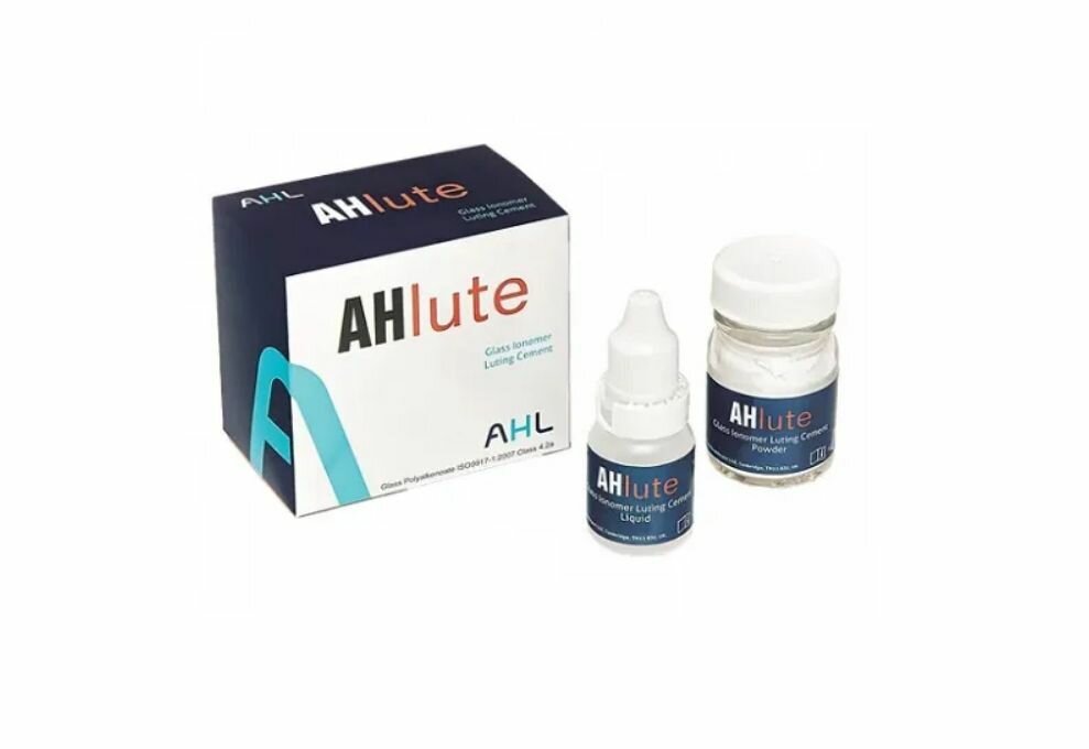 AH lute / Аш лют цемент стеклоиномерный (15 г + 7 мл) AHL. Срок годности: 03.11.2025