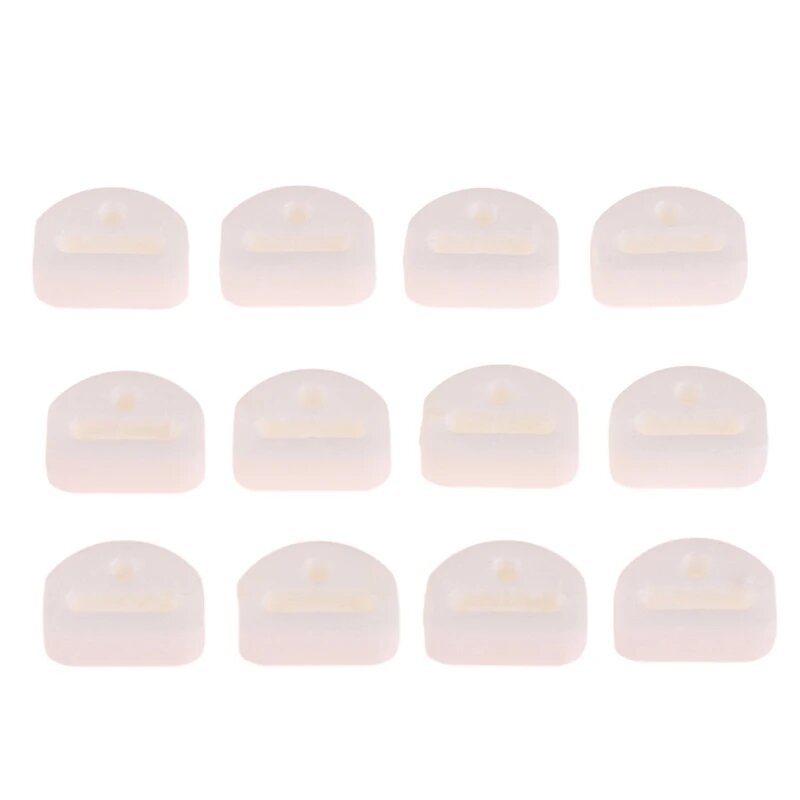 Фиксаторы струн для гитары 12 шт. Белый, White