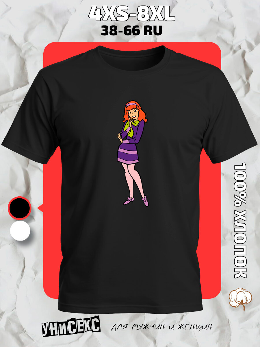 Футболка с принтом скуби ду scooby-doo Daphne Дафна