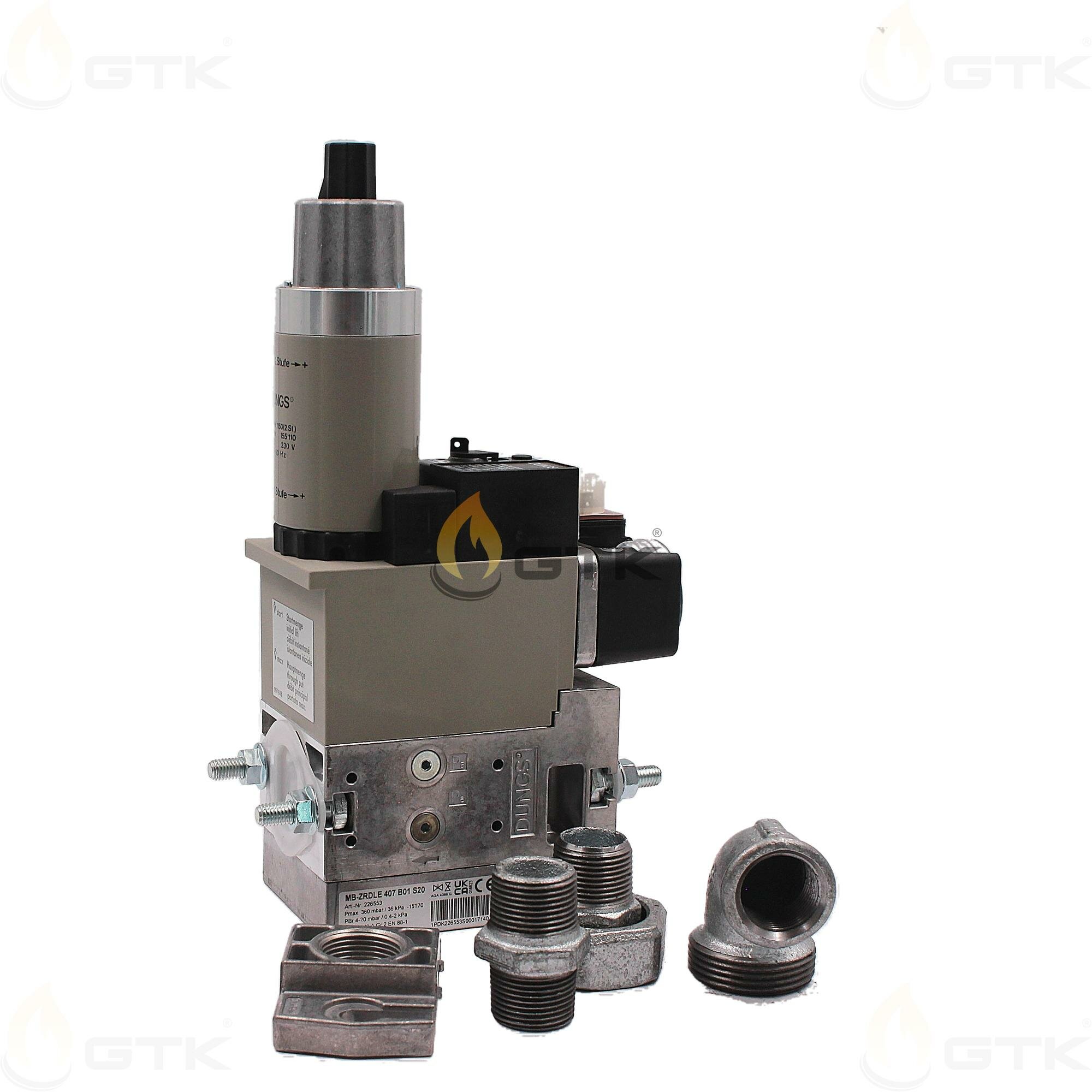 Газовая рампа Baltur BM407 A20C-R3/4-B, арт: 19990020