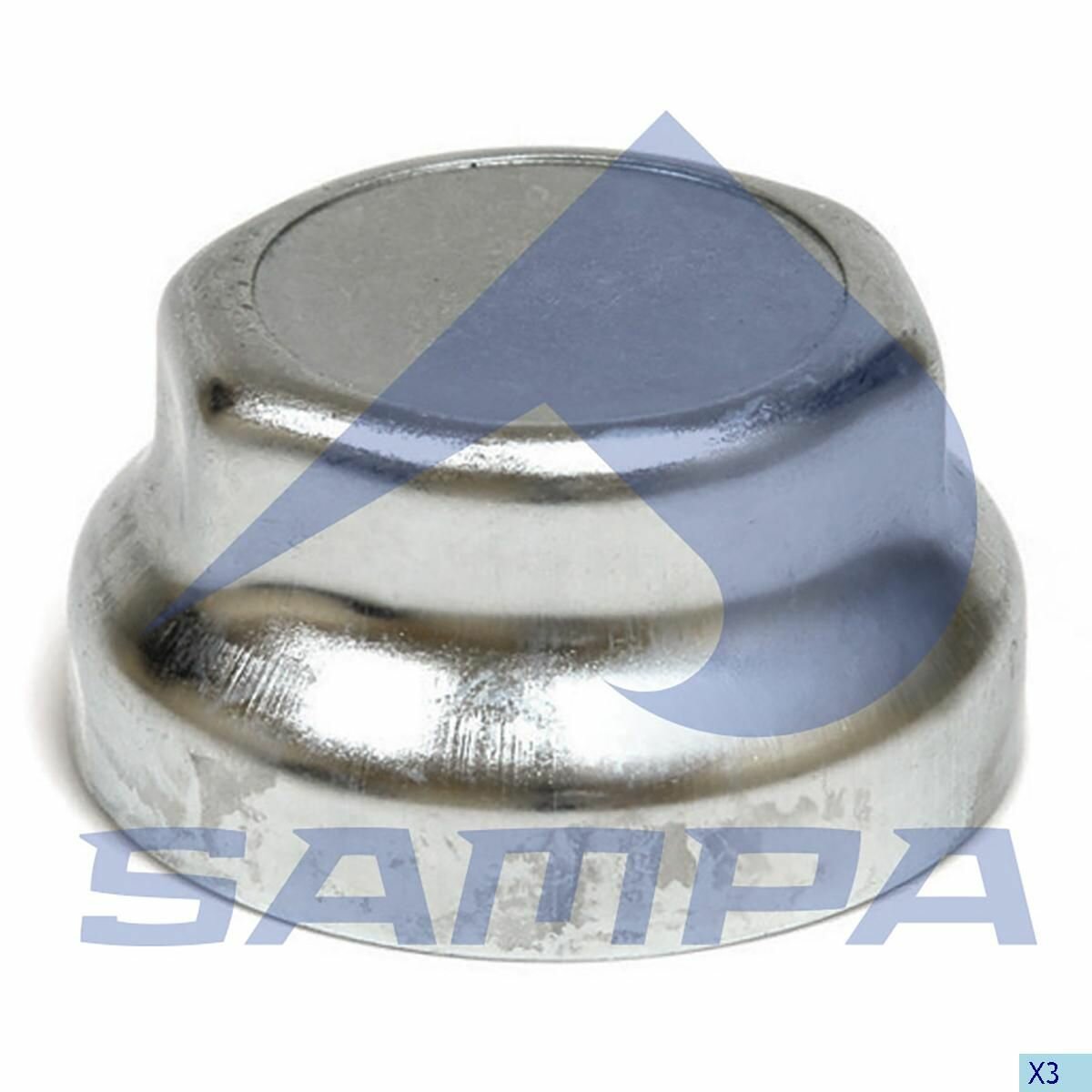 Крышка ступицы (м) M135x2 SW109 внутр. BPW ECO 10-12t. 070.065 SAMPA