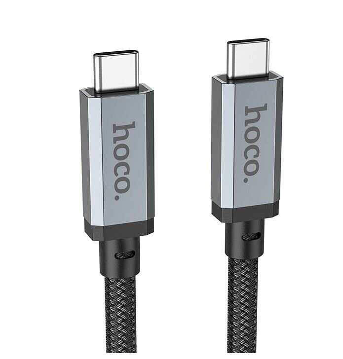 Кабель HOCO US05 100W Type-C, черный