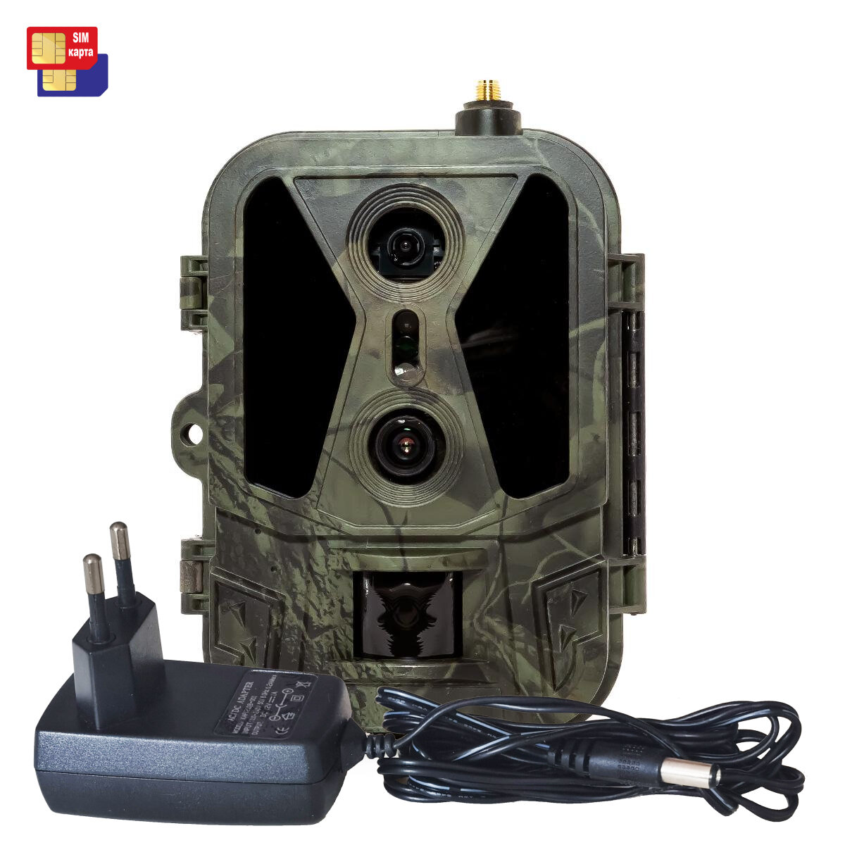 Лесная 4К/4G фотоловушка с двойной камерой Filin HC-950 Ultra-Li (Ориг) (Y143259CH) для наблюдения за животными в лесу. Невидимая ночная ИК подсветк
