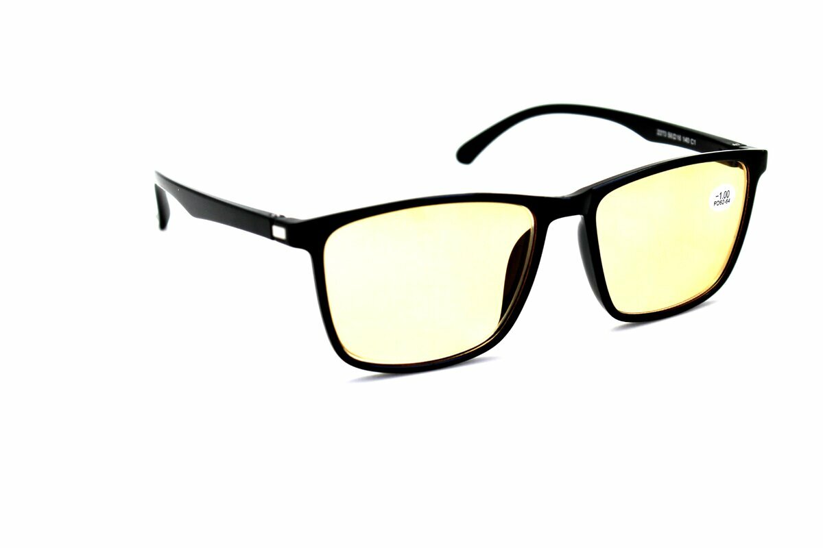 Готовые очки для зрения с диоптриями, черные, пластик, - 5.00