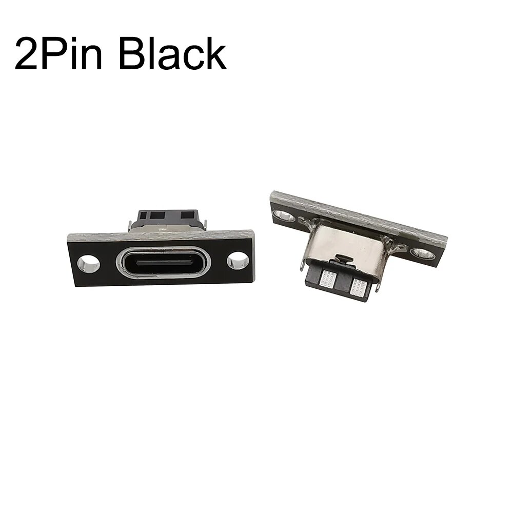 USB Type-C разъемы ALLiSHOP 2Pin 4Pin 6Pin 10Pcs, 2Pin
