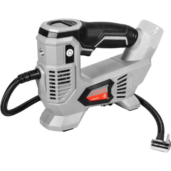 Аккумуляторный Интерскол компрессор АКА-8/12ЭМ, 12 В, 10.3 бар, без АКБ и ЗУ (812.0.0.70)