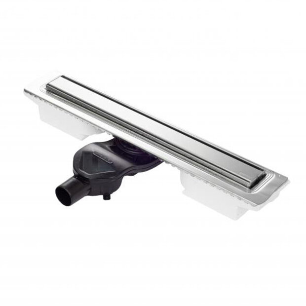 Душевой лоток Berges В1 Keramik 800 хром глянец боковой выпуск