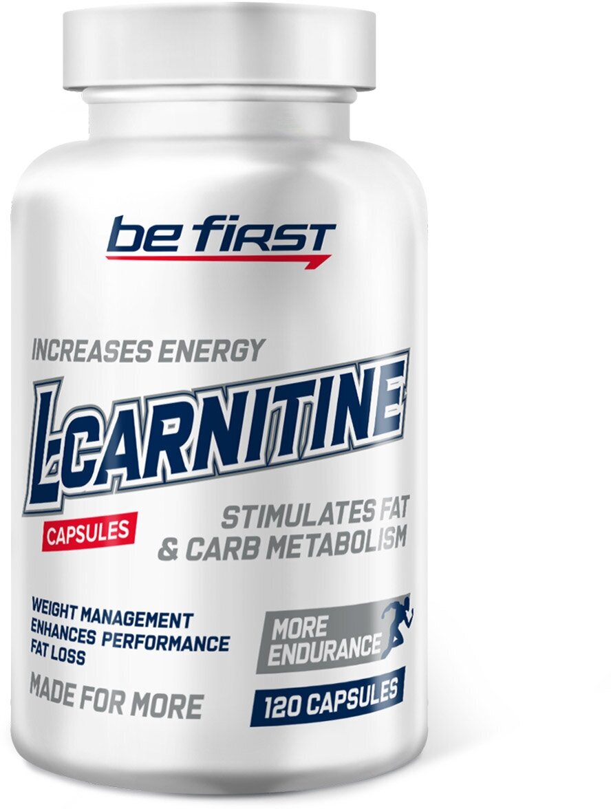Л-карнитин тартрат Be First L-Carnitine Capsules 700 mg - 120 капсул